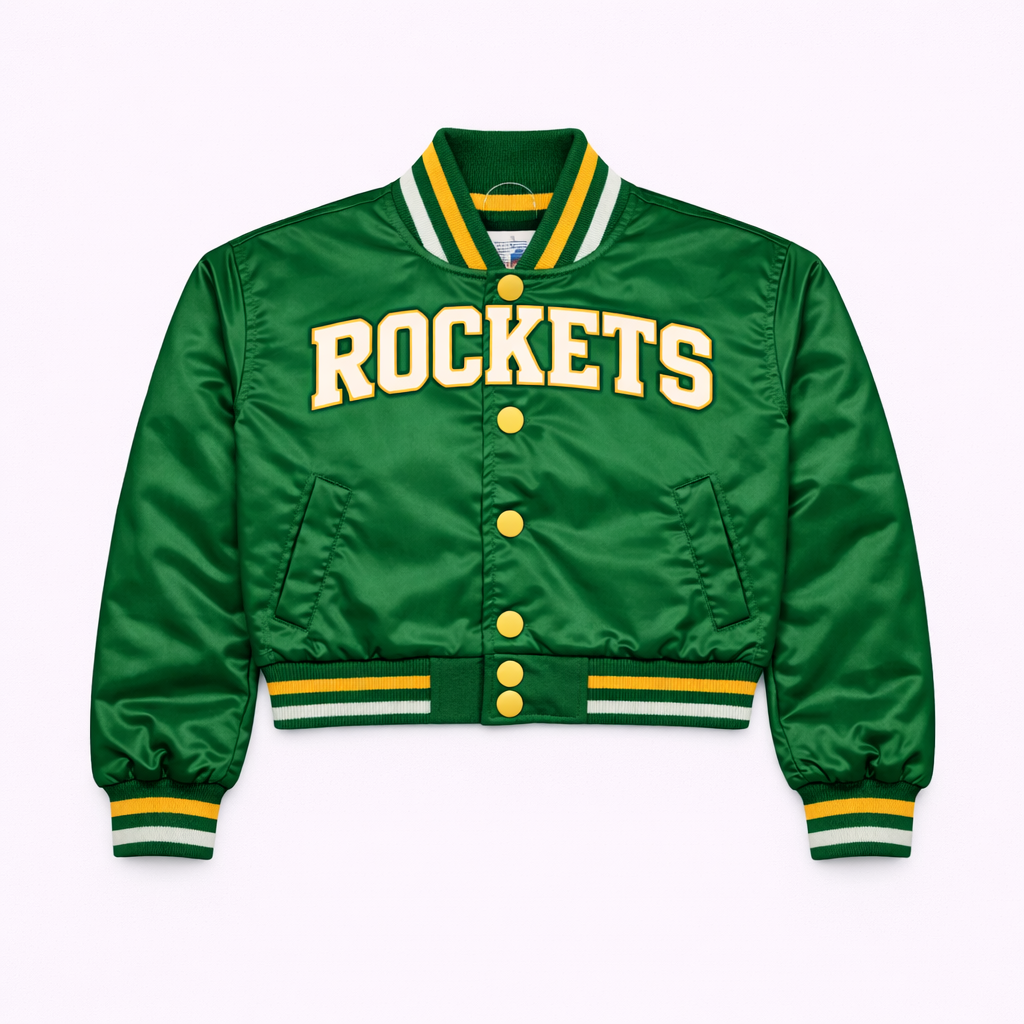 Rich East — Cropped Women's Varsity Jacket (Single / Pre-Order) – PILLARS